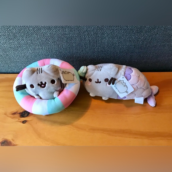Pusheen | Toys | New 2 Gund Pusheen Small Soft Plush Stuffed Toy ...